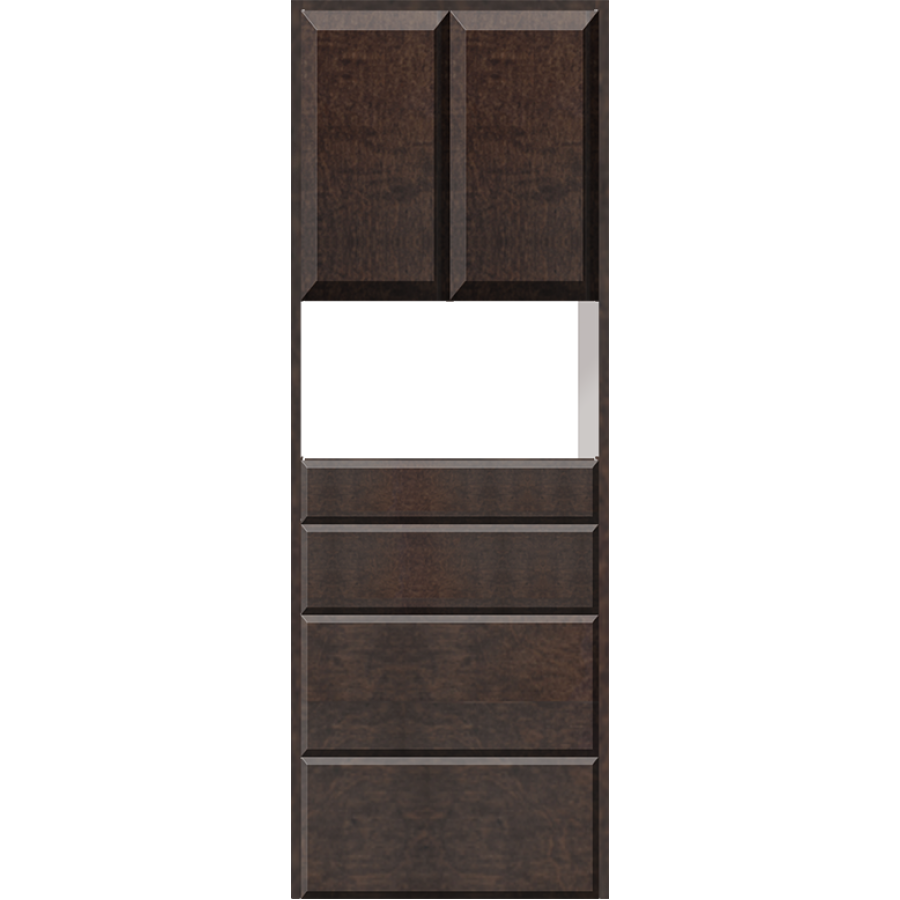 master stack 4 drawer 2 door 3 shelves