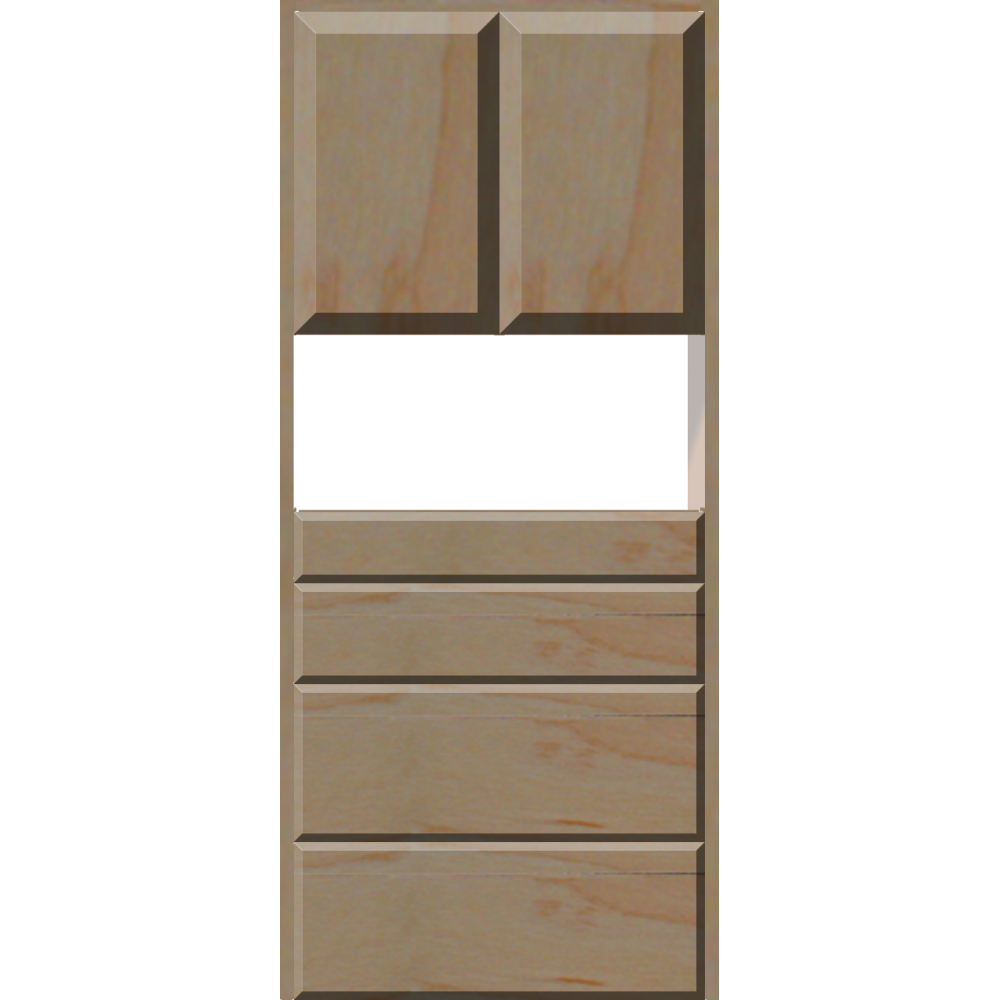 master stack 4 drawer 2 door 3 shelves