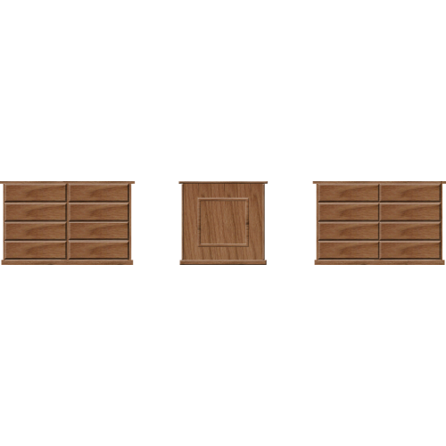 Premade Drawers | Islands With Drawers | Wood Closet Designs