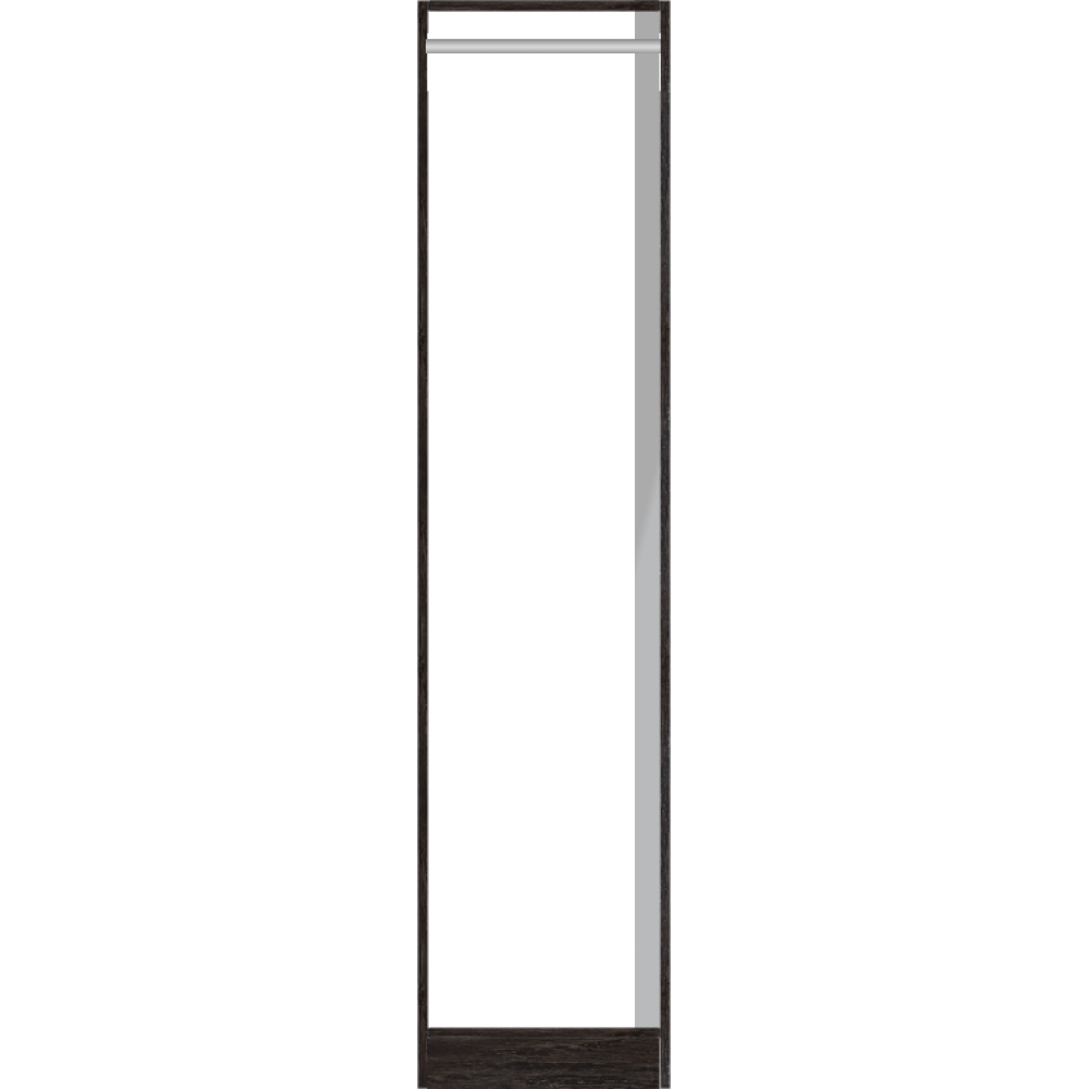 Closet Hanger Unit | Upper Hanger and 1 Shelf