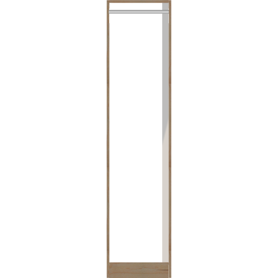 Closet Hanger Unit | Upper Hanger and 1 Shelf