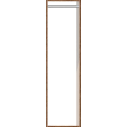 Customizable Wardrobe - Side Panel - Wood Closet Designs