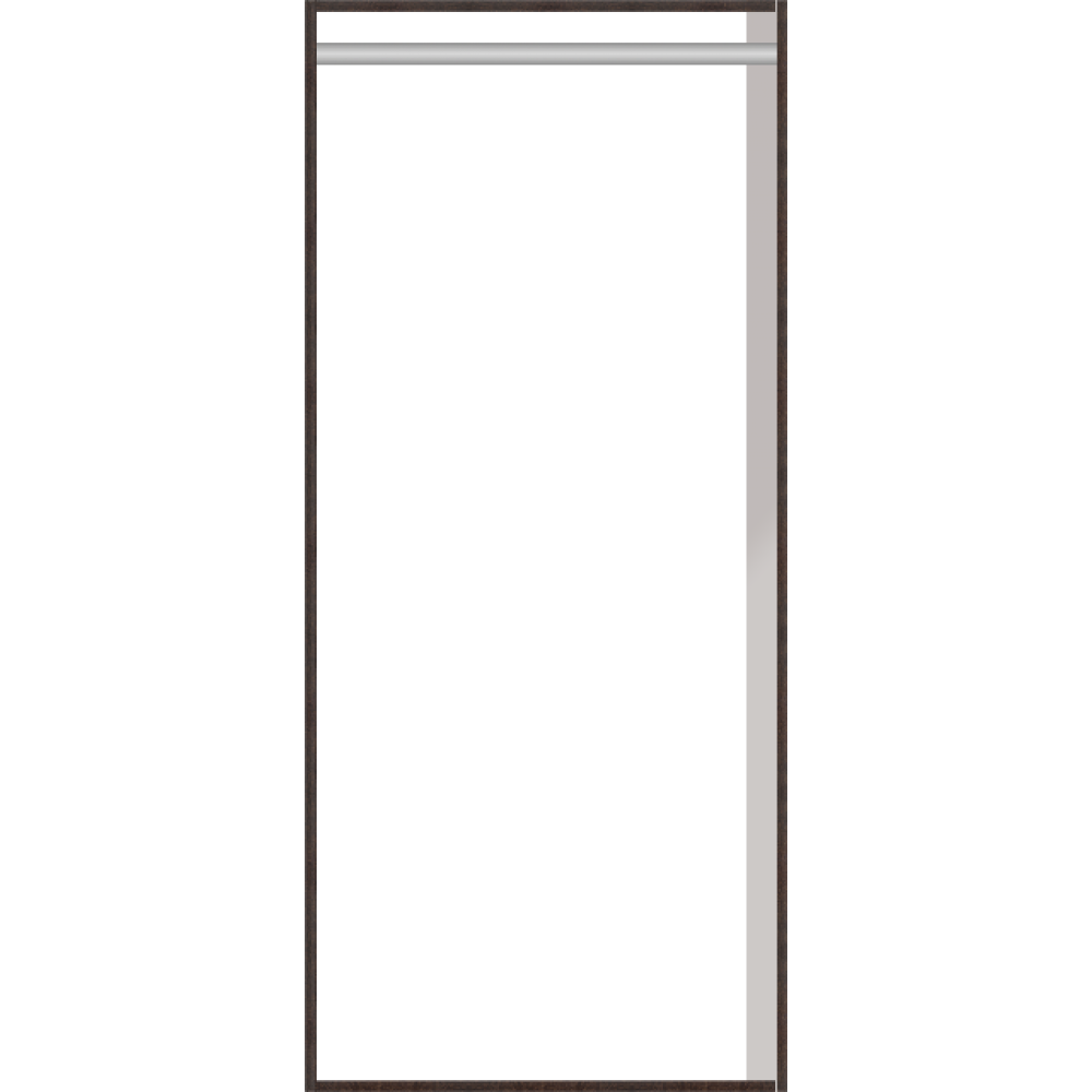 Closet Hanger Unit | Upper Hanger and 1 Shelf