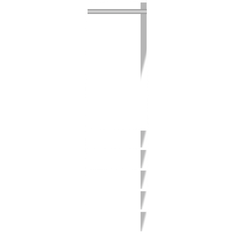 How to Design a Closet - Upper Hanger with 5 Shelves System