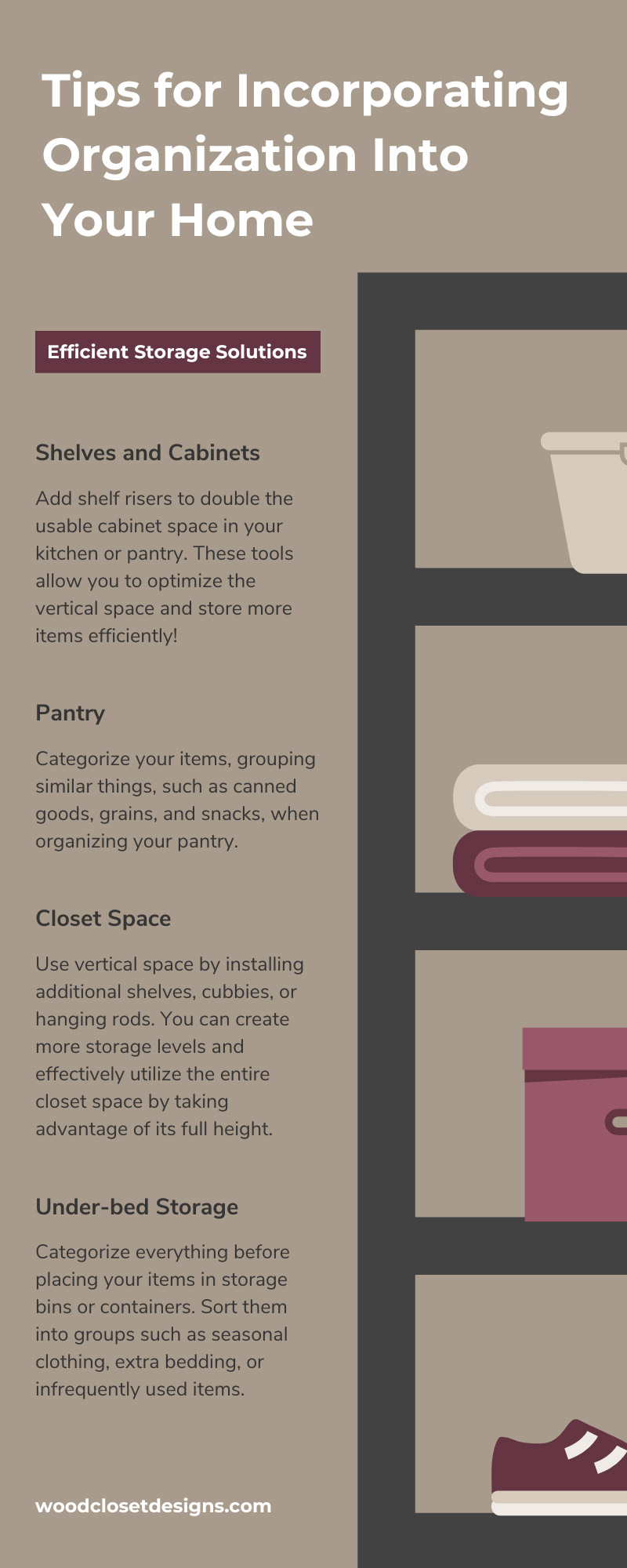 Tips for Incorporating Organization Into Your Home